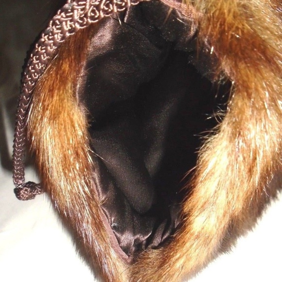 Bags | True Vintage Rare Mink Fur Muff Hand Warmer Purse | Poshmark
